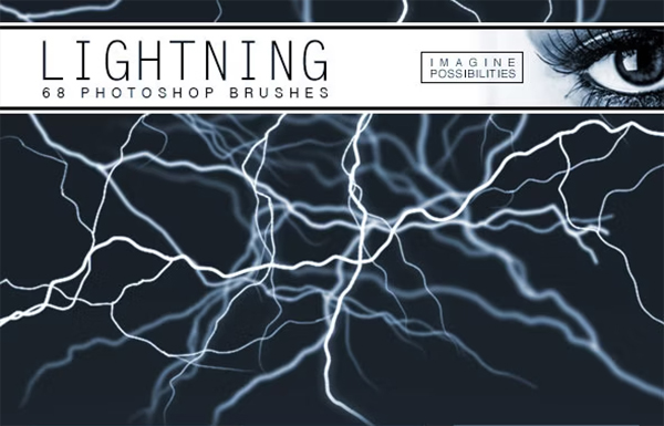 Thunder Lightning Brushes - Free & Premium Brushes Download